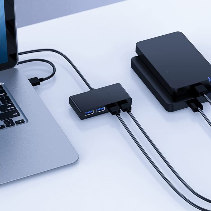 ZLXDP High Speed Laptop External Adapter Splitter Expander Computer Accessories Laptop