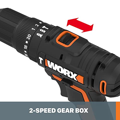 Worx 1/2” Hammer Drill Power Share - WX370L.9 (Tool Only)