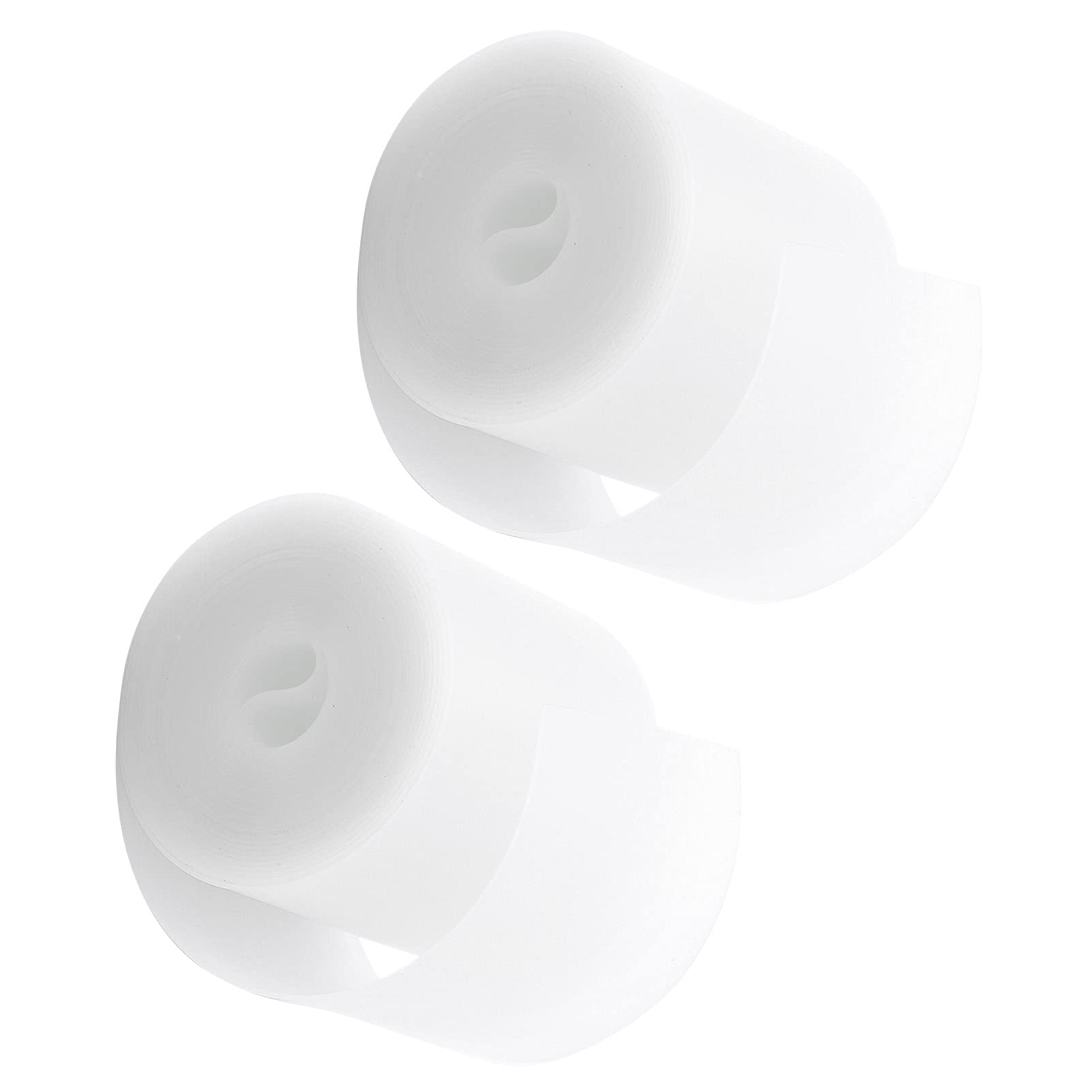 VGEBY Tire Liner, 2Pcs White Transparent Tire LinerPuncture Proof Inner Tire Protector Suitable for Mountain Bikes Road Bikes (26 inches) and Spare Supplies