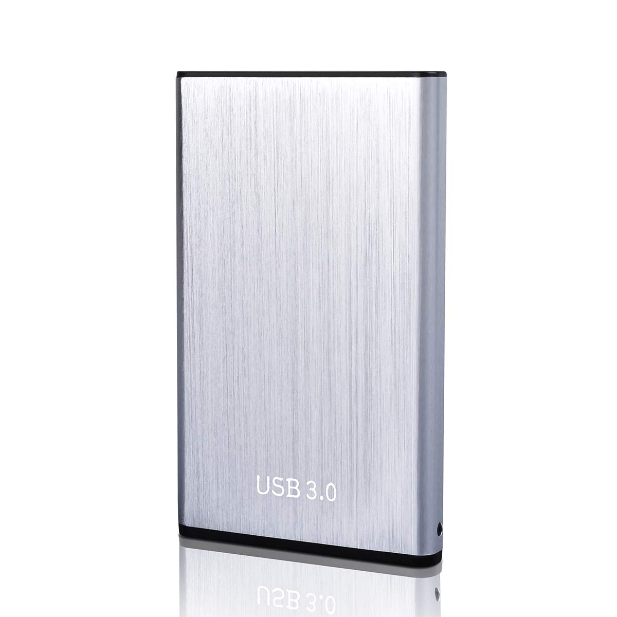 Zmaomaoy Aeiniwer OTCPP External Hard Drive HDD USB3.0 2TB External Hard Drive for PC, Mac, Desktop, Laptop, MacBook, Chromebook, Xbox One, Xbox 360 (2TB, Silver)