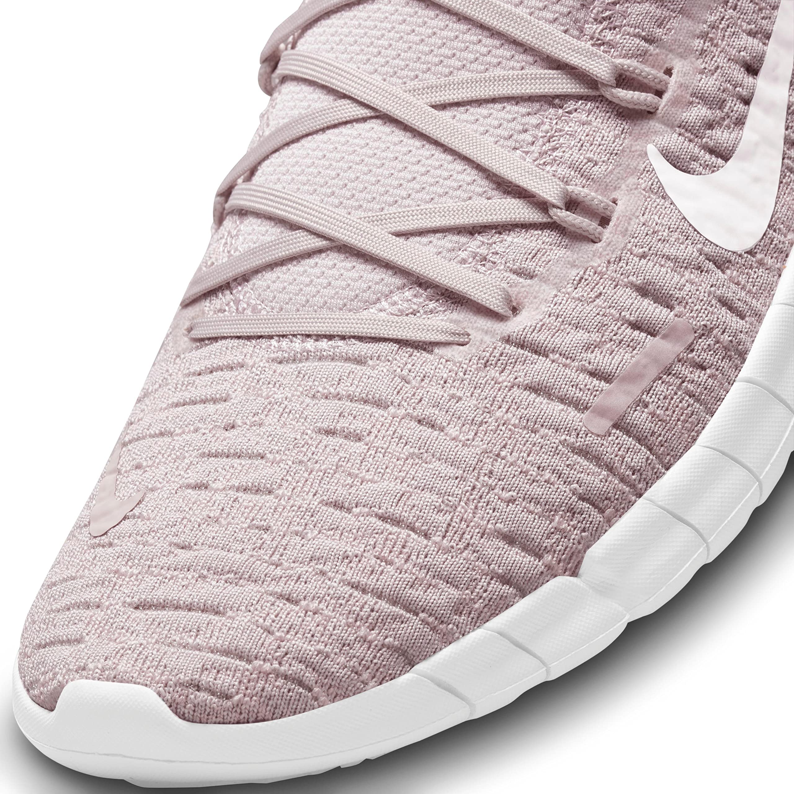 Nike Free Run 5.0 Women's Running Shoes, Platinum Violet/White, 8 M US