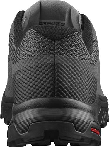 Salomon Outline Hiking Shoes for Men, Magnet/Black/Monument, 7
