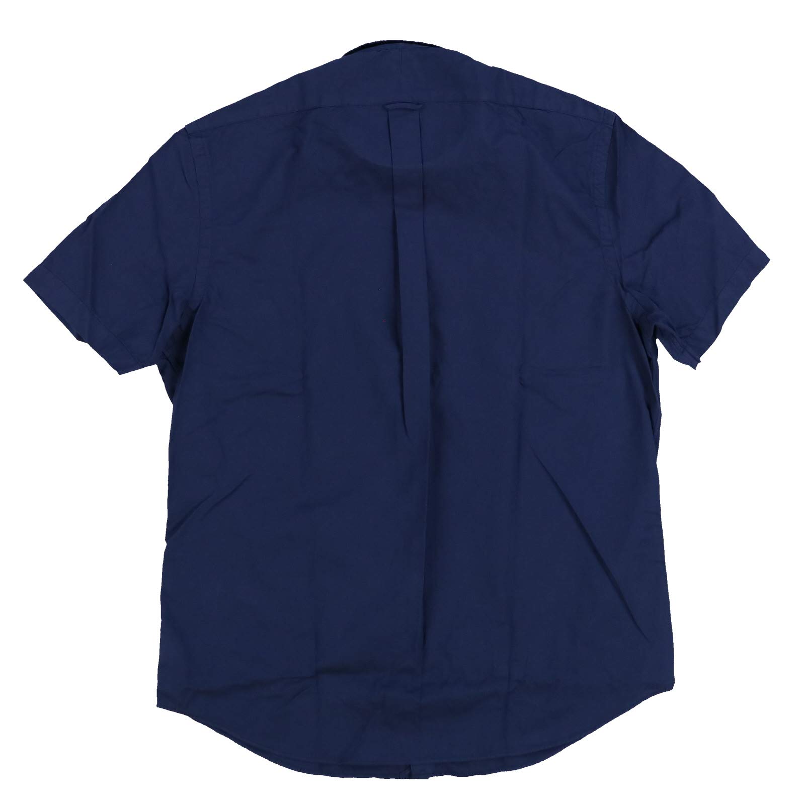 Ralph Lauren Mens Short Sleeve Twill Shirt (Navy, M)