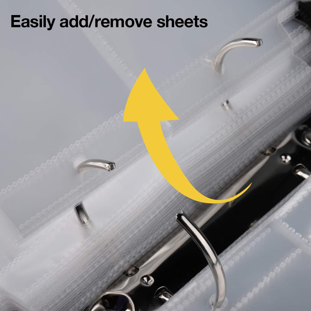 Rayvol 4-Pocket Card Binder, Fits Trading 480 Cards with 60 Sheets, Portable Cards Collector Album for TCG