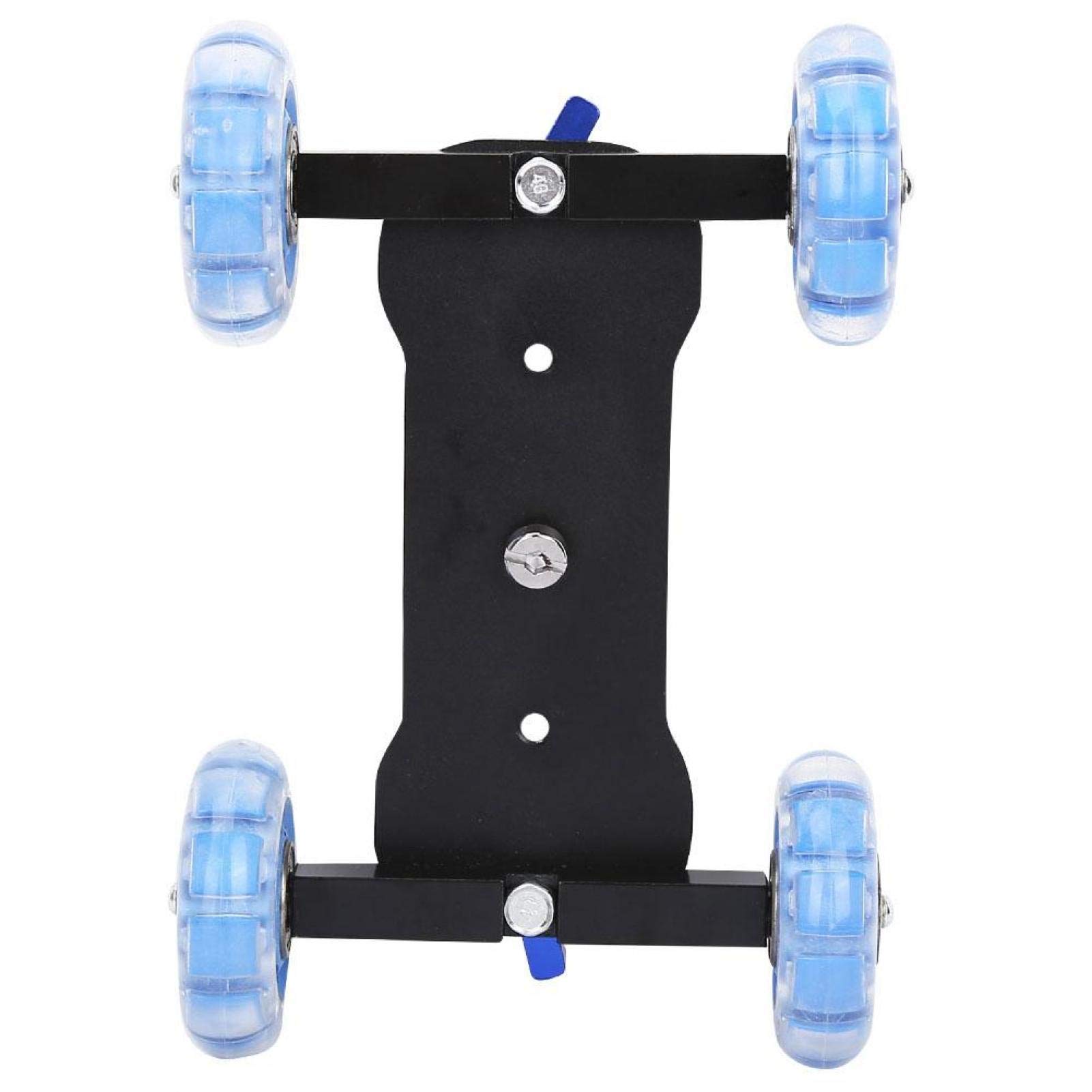 Vingvo Camera Dolly Car, Camera Dolly Roller, Durable Aluminium Alloy Silicone Dslr Skater For Cellphone Dslr Camera Action Camera Photographers