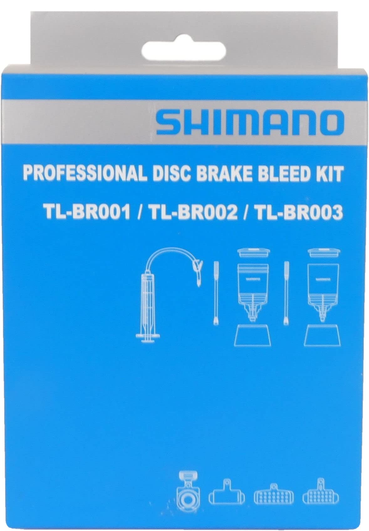 SHIMANO Workshop TL-BR002 Bleed kit, includes TL-BR001, TL-BR002, TL-BR003 and 4 Bleeding spacers Y-13098630
