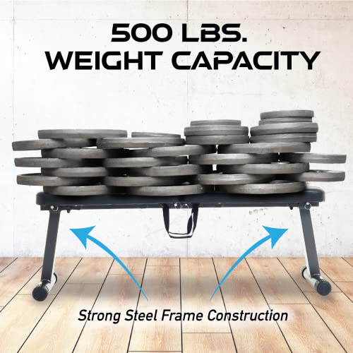 Prevention Fitness Prevention Flat Foldable Weight Bench