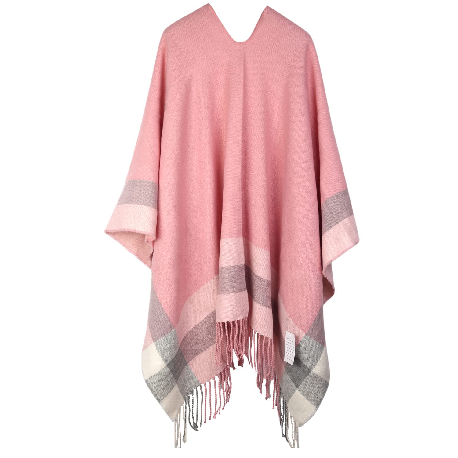 WINUP Women's Shawls Wraps Poncho Sweater Cape Blanket Open Front Scarf Coat for Fall Winter for Women