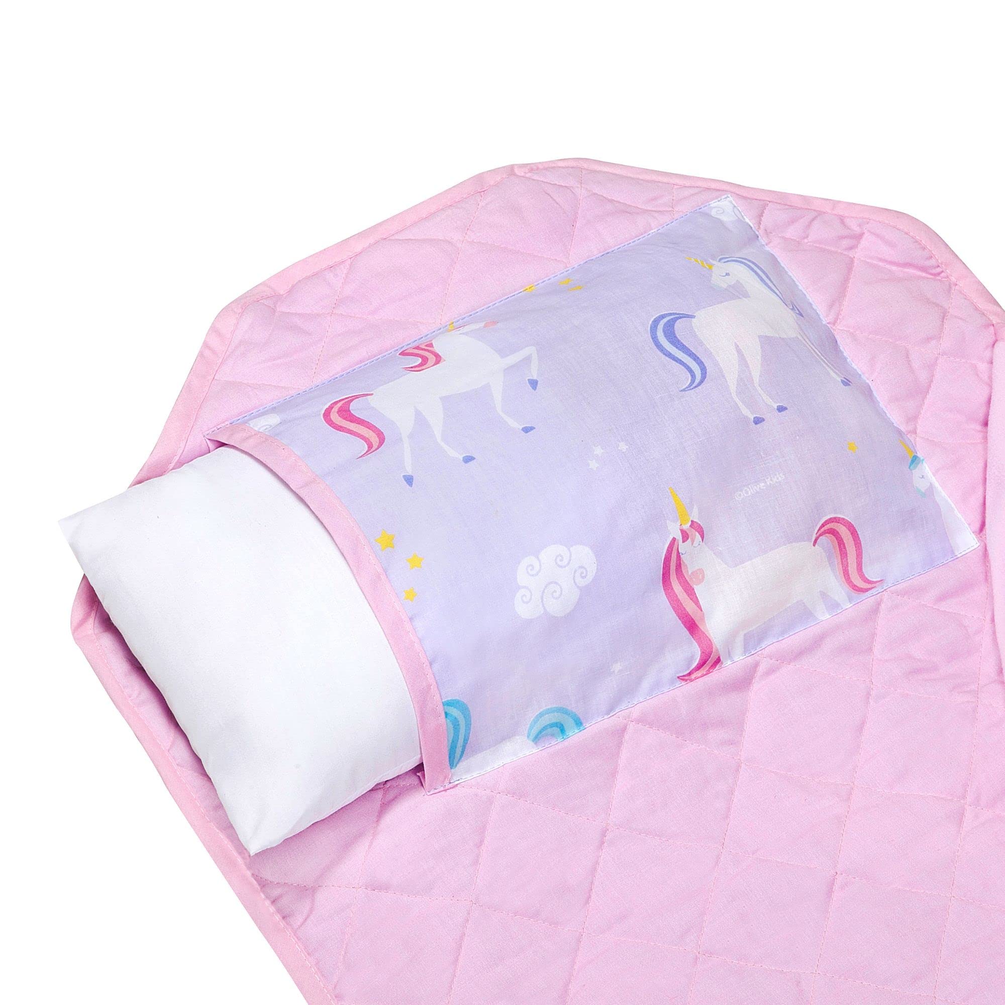Wildkin Modern Nap Mat Comes with Back-up Removable Pillow (Trains, Planes & Trucks)