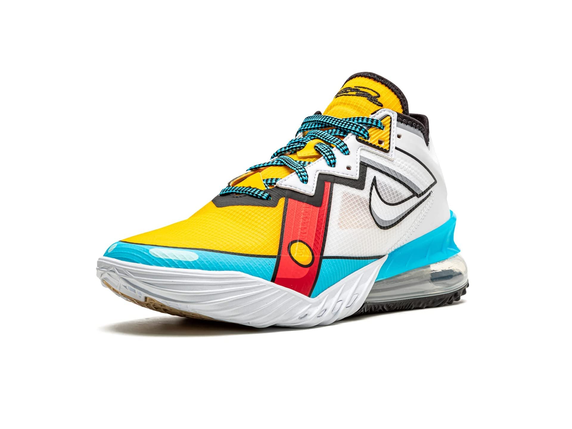 Nike Lebron 18 Low Stewie Griffin Limited Edition CV7562-104 (Numeric_12) White