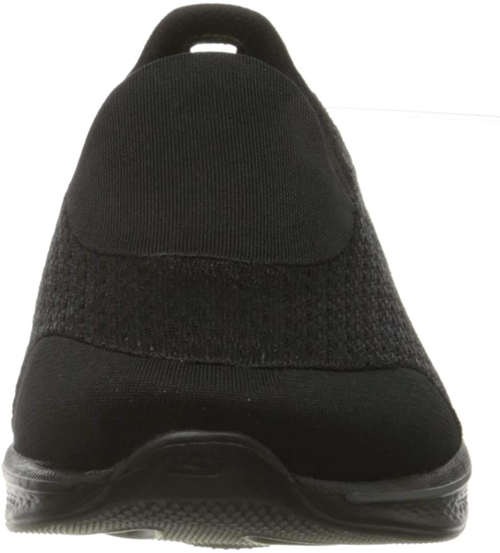 Skechers Performance Women's Go Walk 4 - Pursuit Walking Shoe,Black,8.5 M US