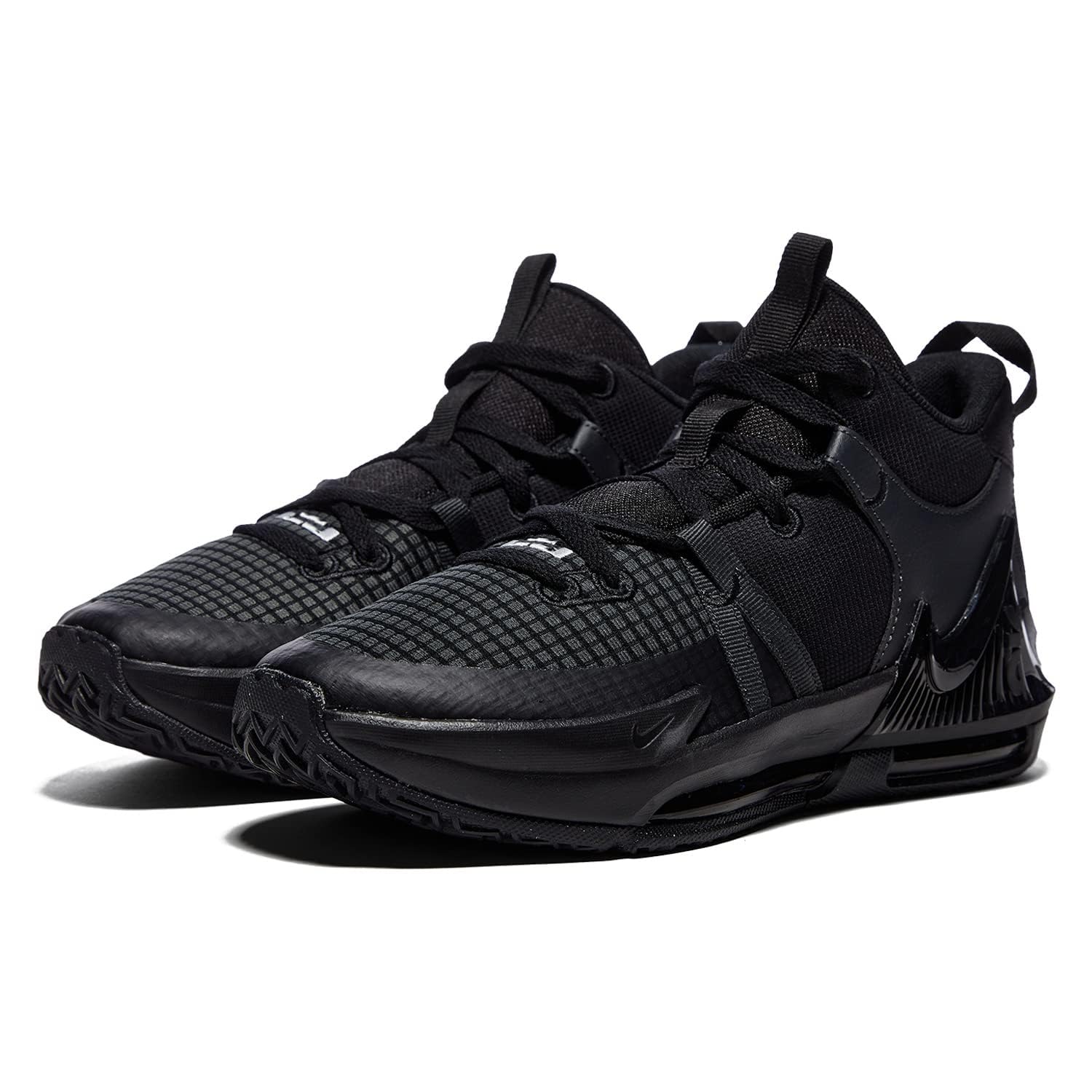 Nike Lebron Witness VII (Big Kid) Black/White/Anthracite 4.5 Big Kid M