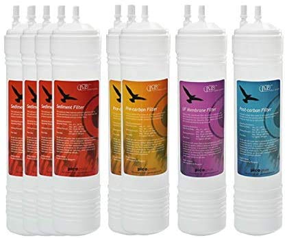 picogram Coconut-Based Under-Sink Water Filter Set 8" 11" (8" (19.5cm))