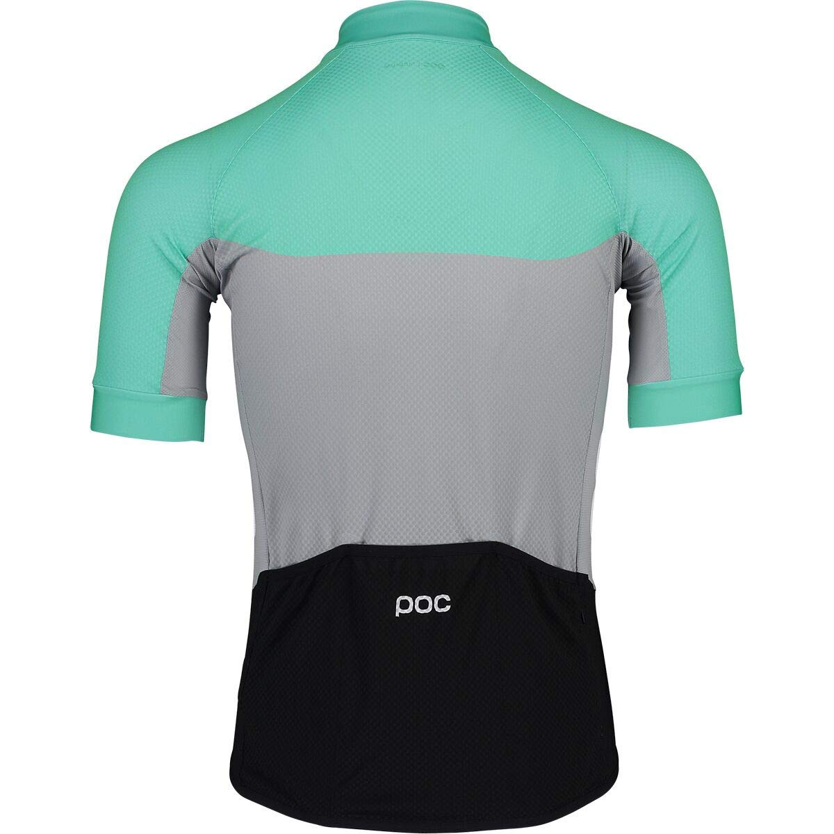 POC Essential Road Light Jersey - Men's Granite Grey/Zink Orange, L