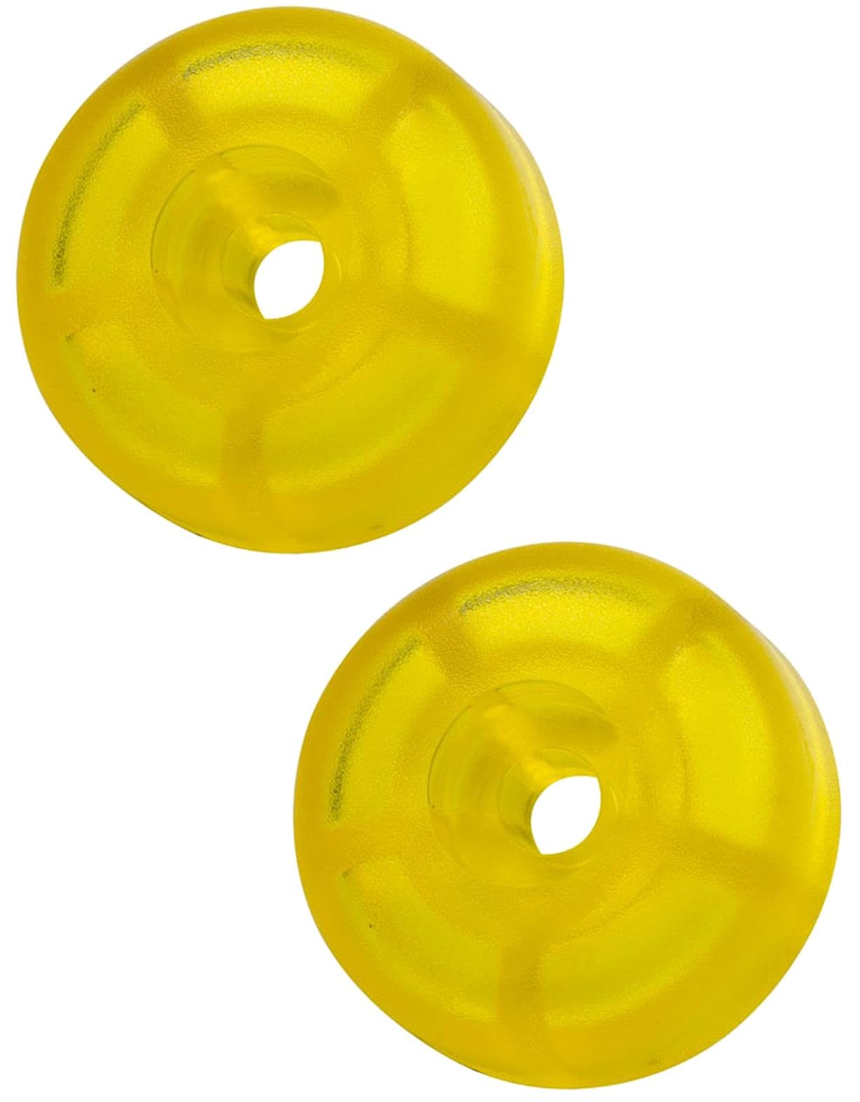 TranzSporter 48358-2PK Replacement Carriage Yellow Bumper Stop - Fits: TP-250 & TP-400