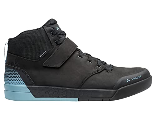 VAUDE Unisex Adults’ Am Moab Mid STX Mountain Biking Shoes, Phantom Black, 9.5 US Women/9.5 US Men