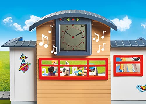 Playmobil Furnished School Building, Multicolor