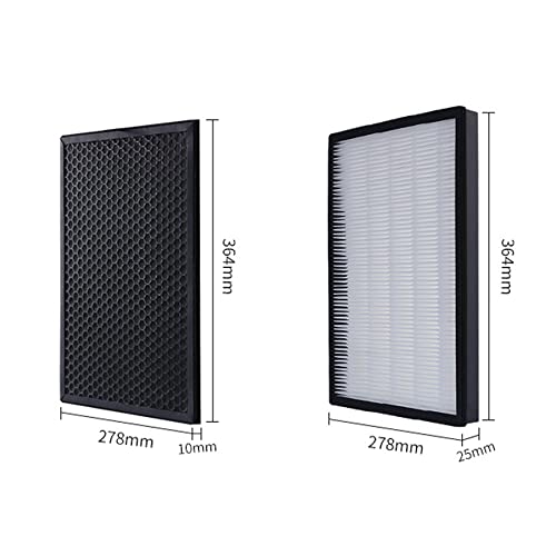WH-US FY1410/FY1413 HEPA Replacement Filter Set Compatible with Philips Air Purifier Series 1000 1000i,Replaces AC1215 AC1217 1212 1213 1216
