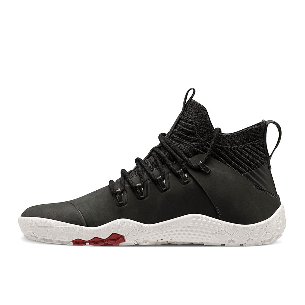 Vivobarefoot Magna FG, Mens Leather And Wool Hiking Trainers With Barefoot Sole
