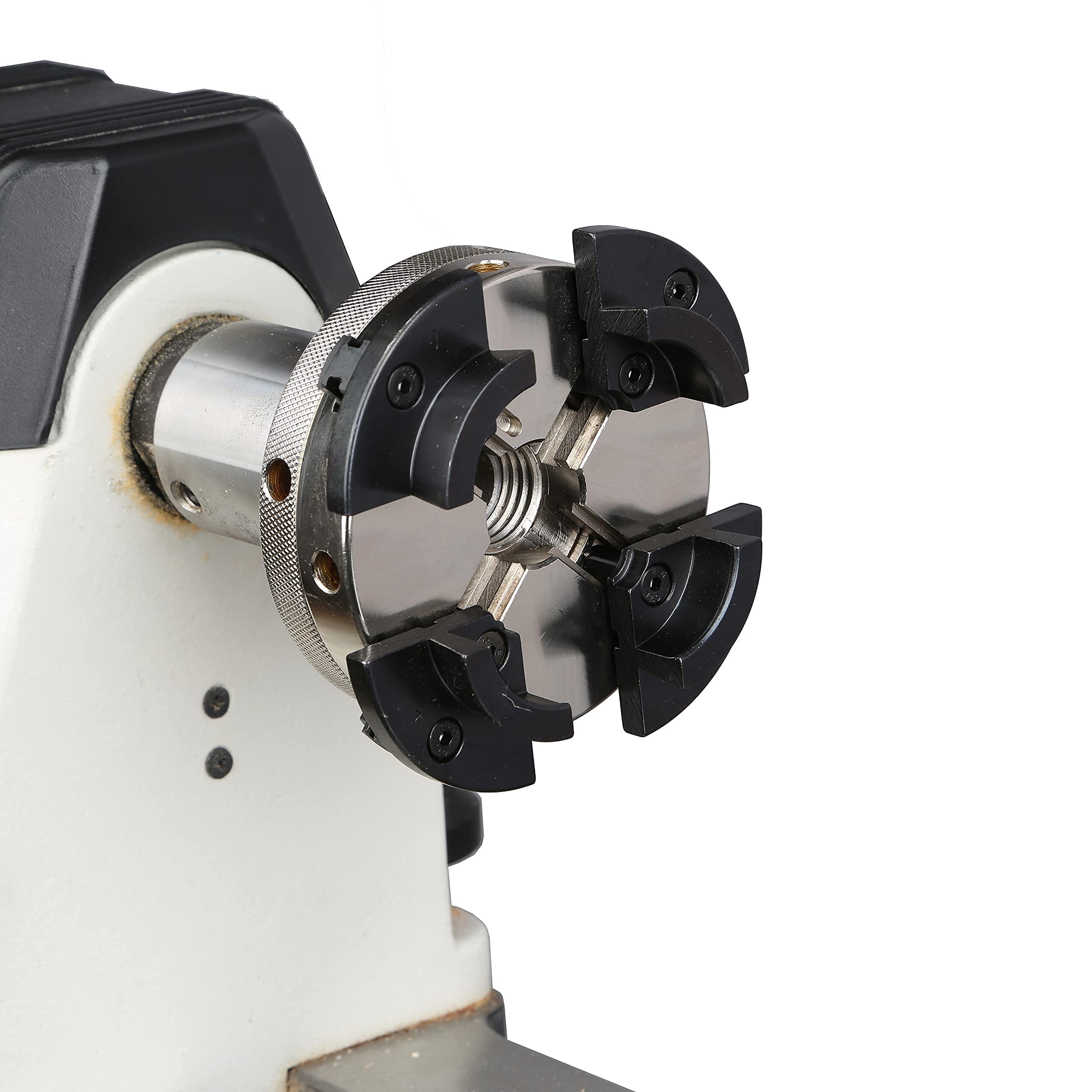 VINWOX SCR4-4 Wood Lathe Chuck, 4-Jaw Self-Centering Chuck, with 1"x8TPI thread & 3/4"x16TPI Adapter, 3 Years Warranty