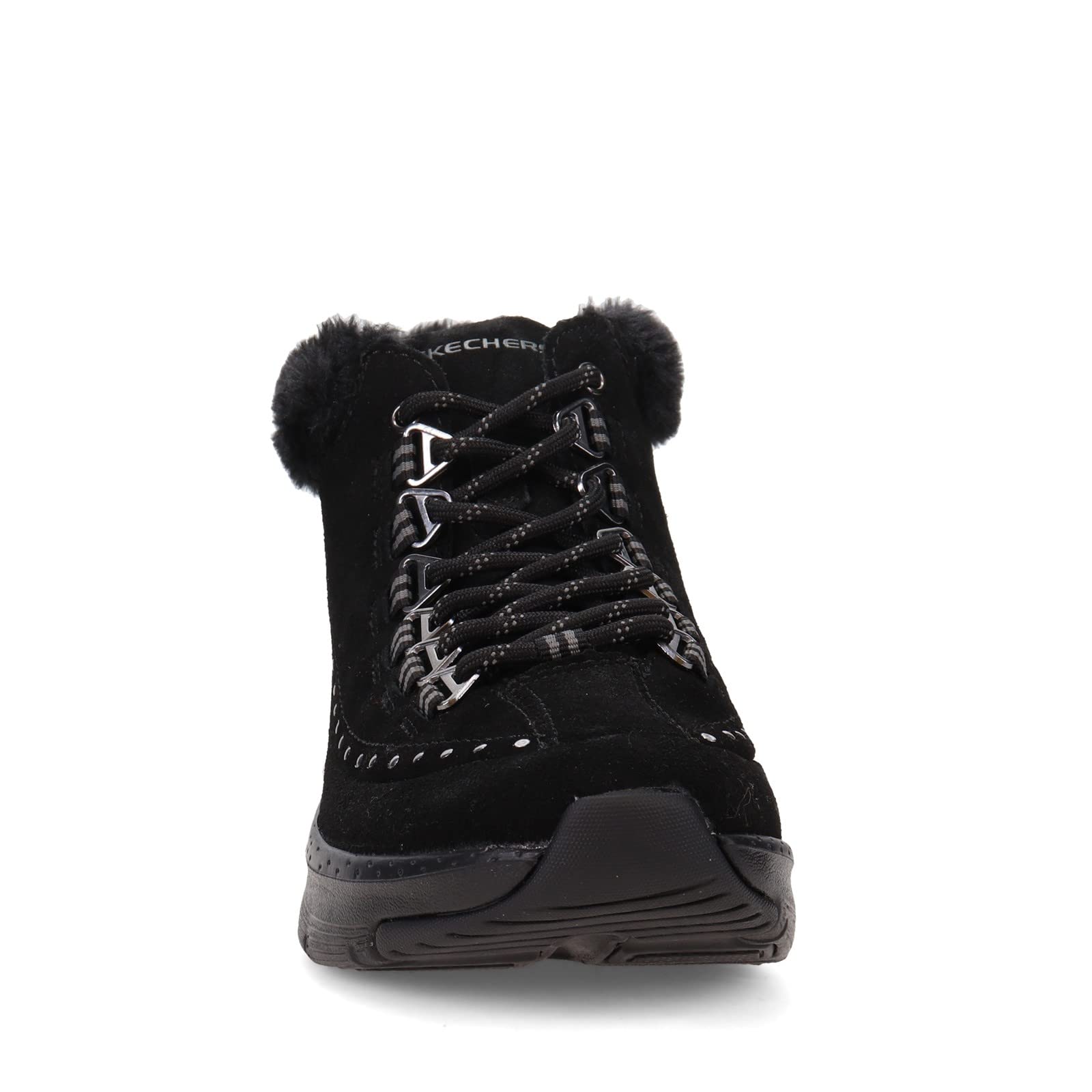 Skechers Arch Fit - Goodnight Black/Black 7.5 B (M)