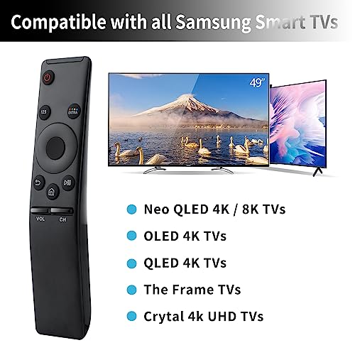 New Universal Remote for Samsung-TV-Remote,Compatible with All Samsung Frame Serif Curved UHD Neo QLED OLED 4K 8K Smart TVs【Pack of 2】