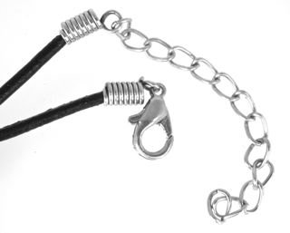 Pewter Triple Raven Poe Gothic Pendant on Leather Necklace