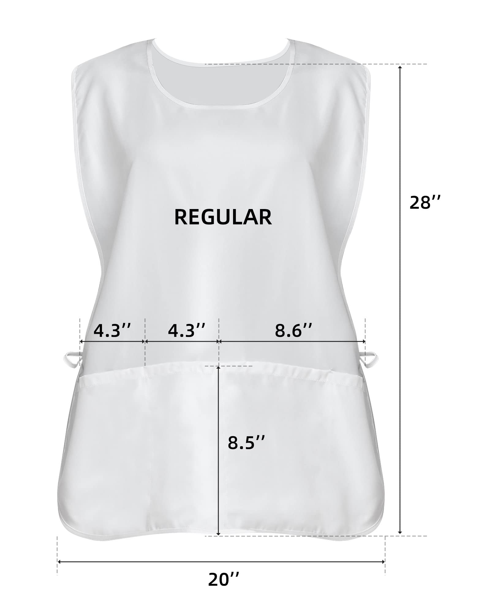 Xeoxarel Unisex Cobbler Apron with 3 Pockets Vest, Universal Apron for Women or Men Wine Red