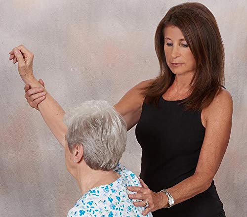 Osteoporosis Workouts with an Exercise Ball , Safe & Easy Stretching Workouts for Seniors, Created by two time award winning trainer of the year recipient Carol Michaels MBA
