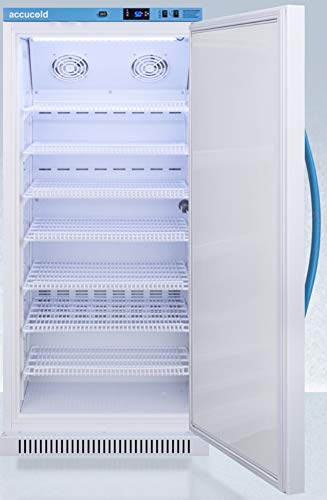 Summit Appliance ARS8PV Pharma-Vac Performance Series 8 Cu.Ft. Upright Vaccine All-refrigerator with Automatic Defrost, Factory-installed Lock, Digital Thermostat and White Cabinet