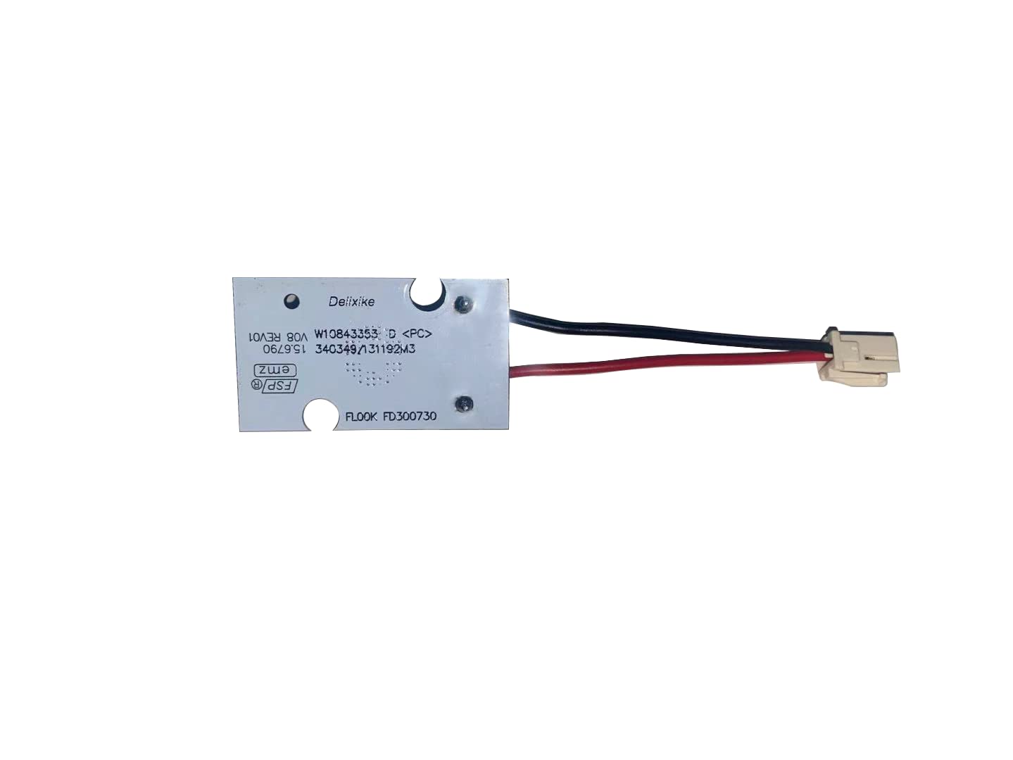 W10843353 W11205083 W10695459 Compatible with Whirlpool Refrigerator LED Light Board Module