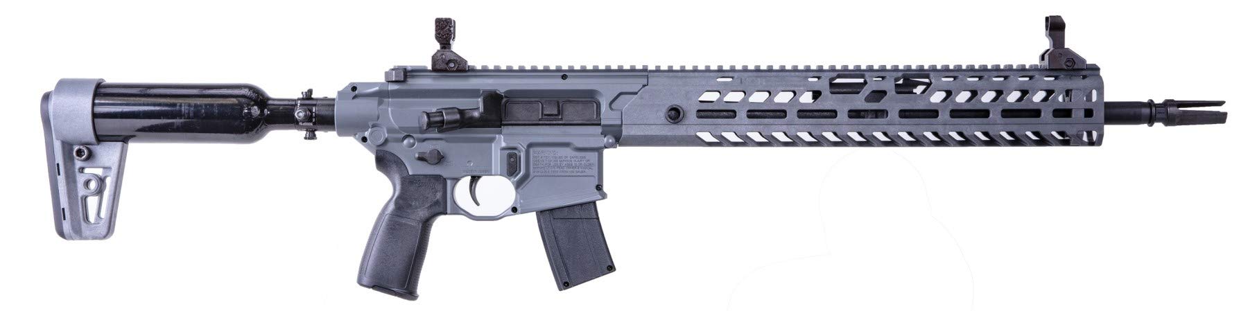 Sig Sauer Virtus .22 Cal PCP Air Rifle with 3-9x40 Riflescope w/Rings Set, Spare Mag (w/3belts), Lens Cleaning Pen and .22 x250 Pellets Bundle