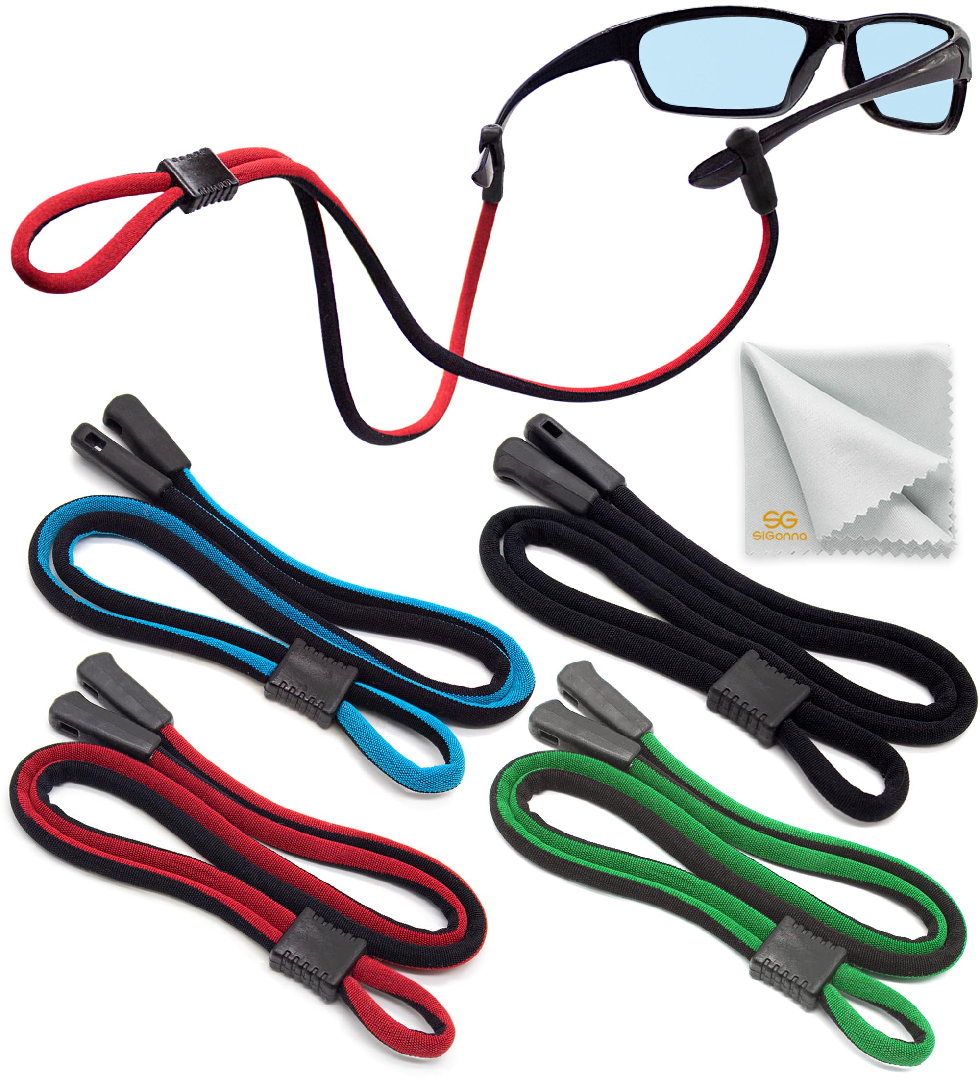 SIGONNA Eyeglasses String Holder Strap - Eyeglass Holder Chains for Women Man - Glasses Chain Lanyard Cords - Neck Sunglass Strap Retainer Rope