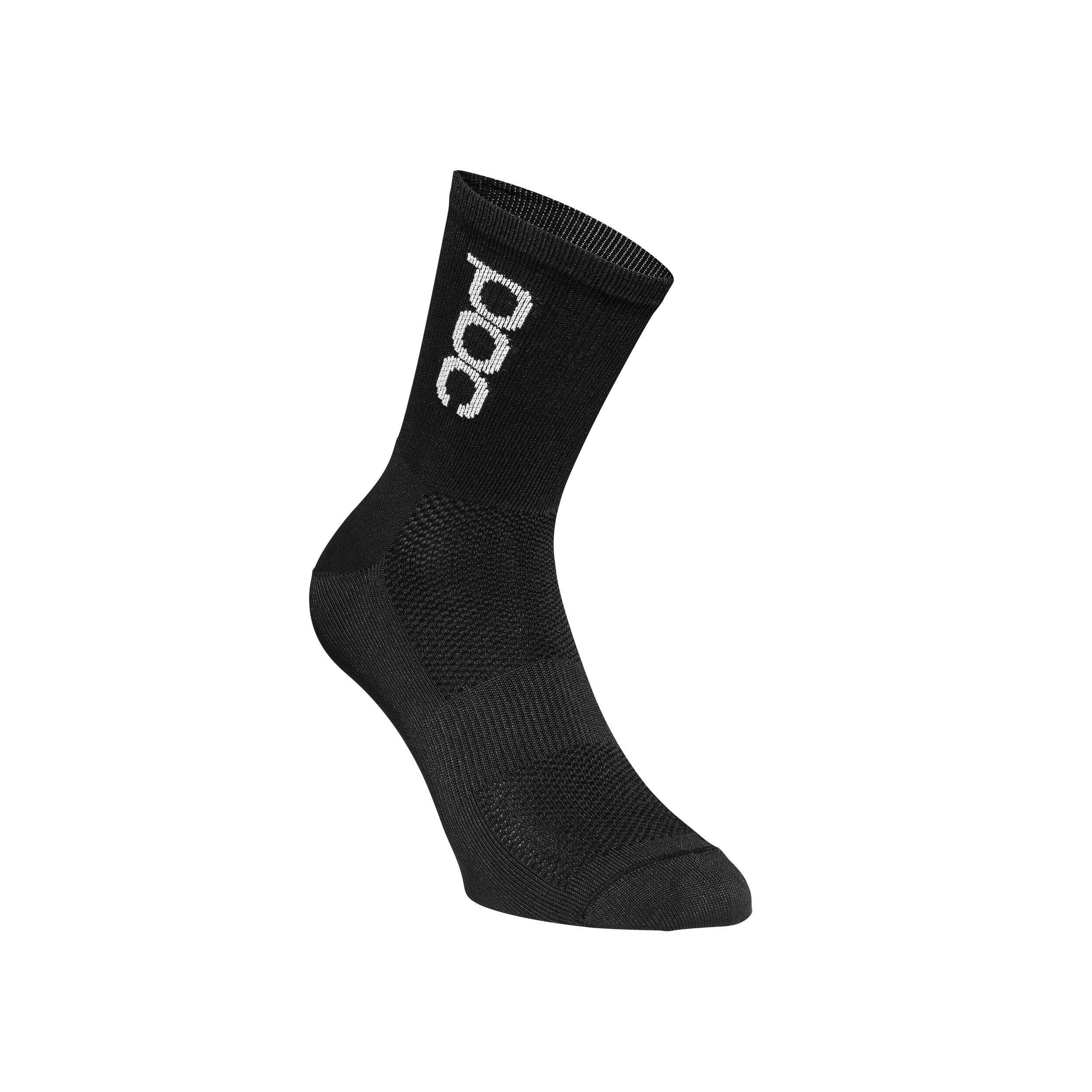 POC Essential Road Light Socks, Cycling Accessories, Uranium Black, S