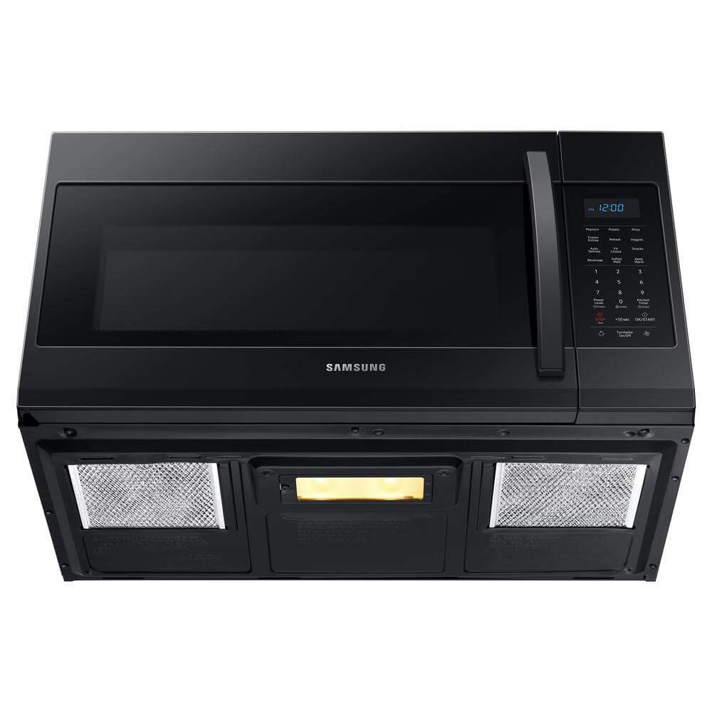 Samsung ME19R7041FB 1.9 Cu.Ft. Black Over The Range Microwave