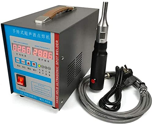 YIYIBYUS Ultrasonic Plastic Spot Welder,110V 28kHz High Frequency Portable Ultrasonic Plastic Welder Plastic Spot Welder