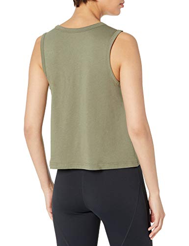 PUMA Women's Summer Tank, Deep Lichen Green, L