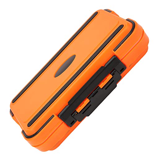 Yeuipea Fishing Lure Box, Waterproof Lure Box Double‑Sided Fishing Hook Tool Storage Box Multifunctional Accessory