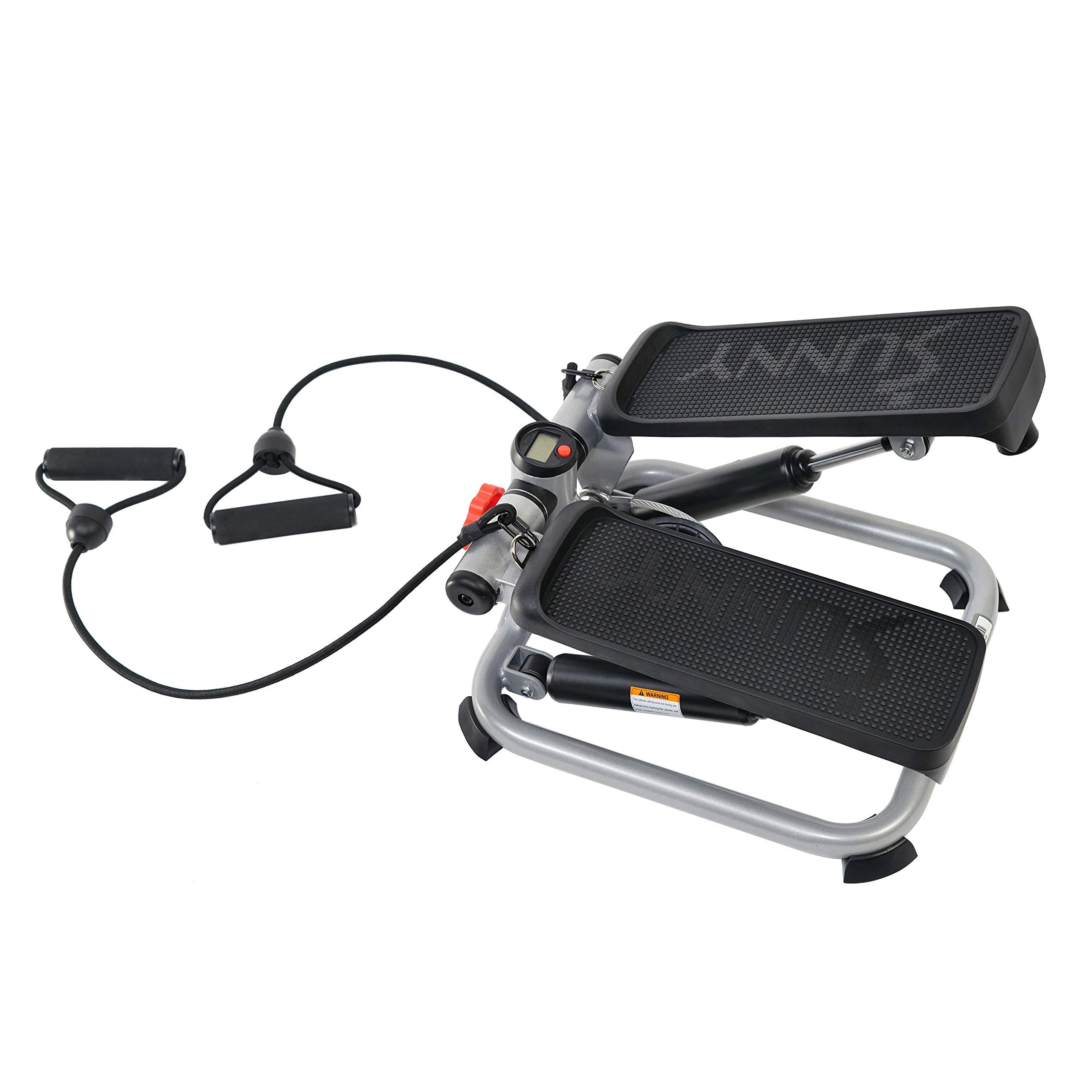 Sunny Health & Fitness Total Body Step Machine SF-S0978, Gray (Renewed)