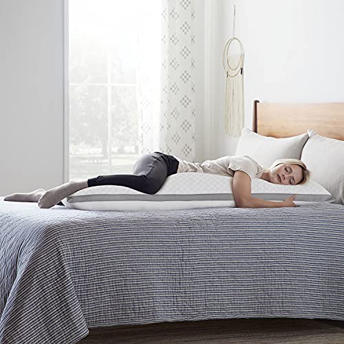 Oubonun 20x54 Full White Body Pillow for Adults, Big Long Bed Pillow for Sleeping, Premium Firm Body Support Pillows for Side Sleepers