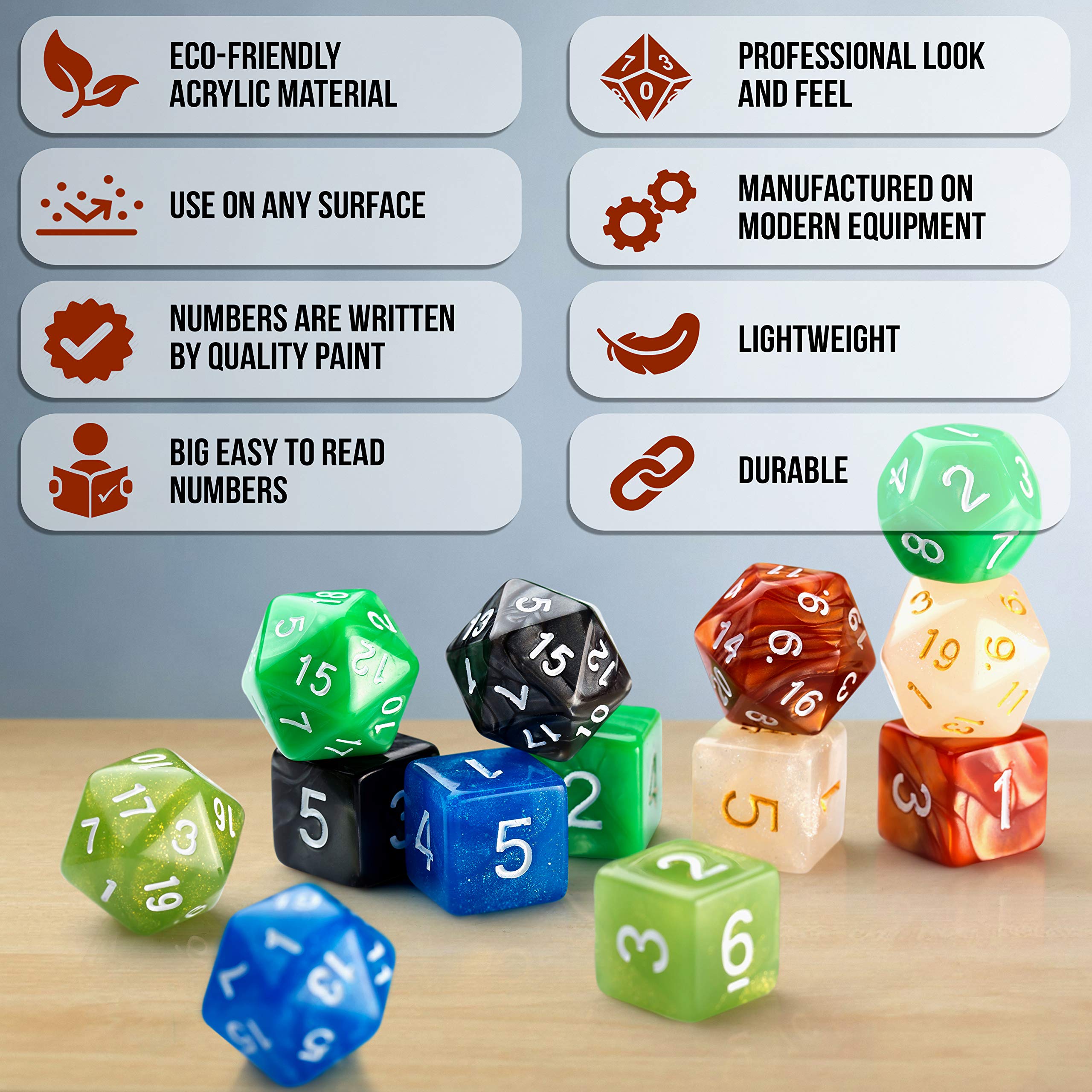 Player's Handbook Dungeons and Dragons 5th Edition with DND Dice and Complete Printable Kit - D&D Core Rulebook - D&D 5e Players Handbook Gift Set - D&D Starter Set Accessory - DND Beginner Gift Set