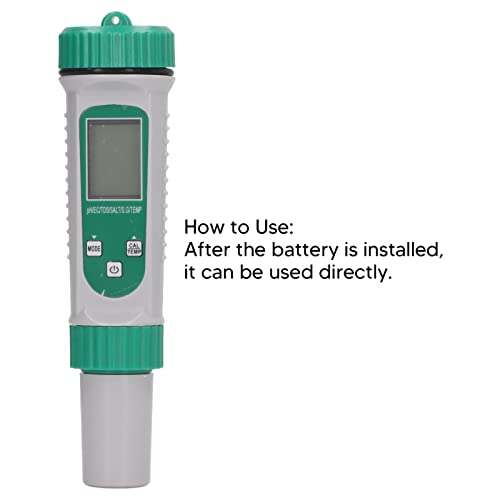 Water Quality Tester Tool, Large Display Screen TDS Meter Easy Operation Portable for Home