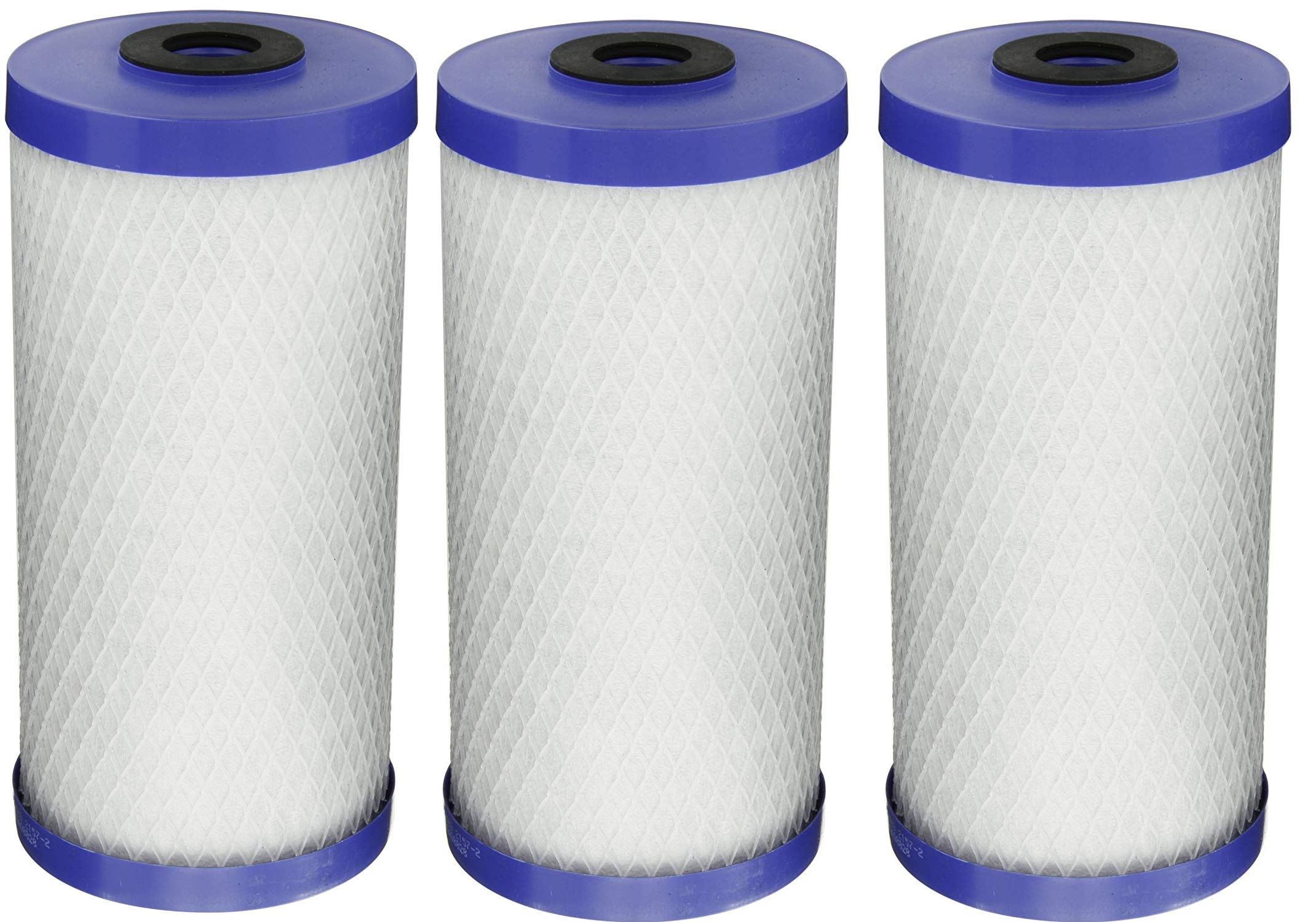 Pentek EP-BB Carbon Block Filter Cartridge, 9-3/4" x 4-5/8", 5 Microns (Pack of 3)