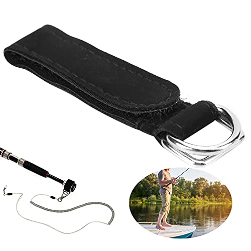 Yeuipea Fishing Tools Rod, Tie Strap Fastener Hook Loop Tie Belt Fishing Pole Holder Wrap Band