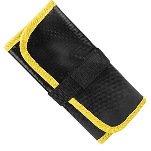 Yeuipea Fishing Tackle Storage Bag, Portable Lure Tool Fishing Gear Accessories Protective Bag(Yellow)