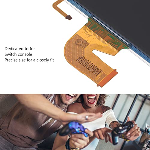 WODSOFT Console LCD Screen Pressure Resistant HD Replacement Gamepad Display Screen for Switch Repairing Parts Precise Size
