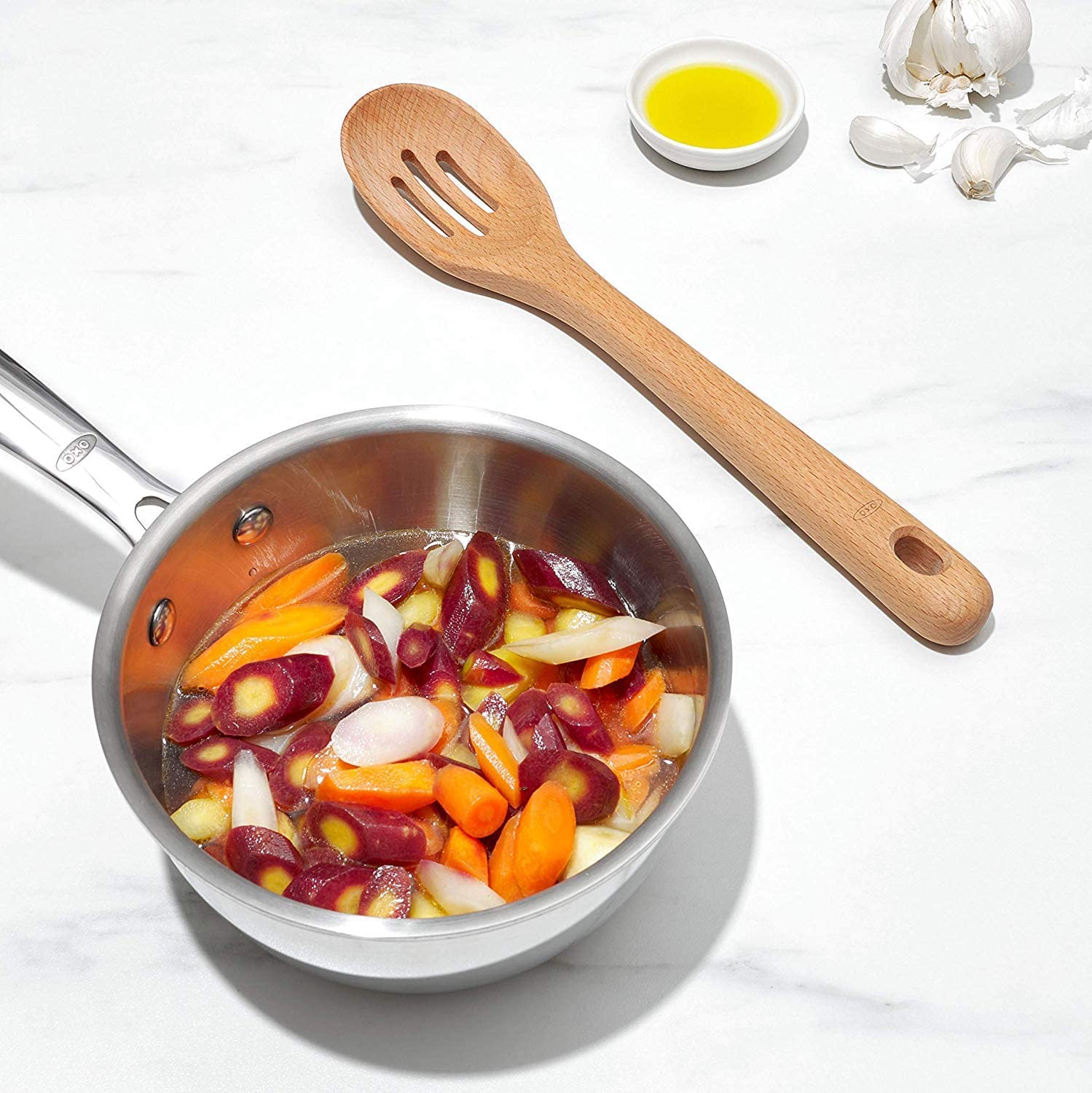 OXO Good Grips 6-Piece Wooden Cooking Utensil Set
