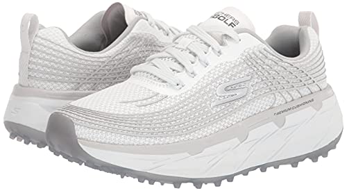 Skechers Women's Go Ultra Max Spikeless Golf Shoe, White, 9.5