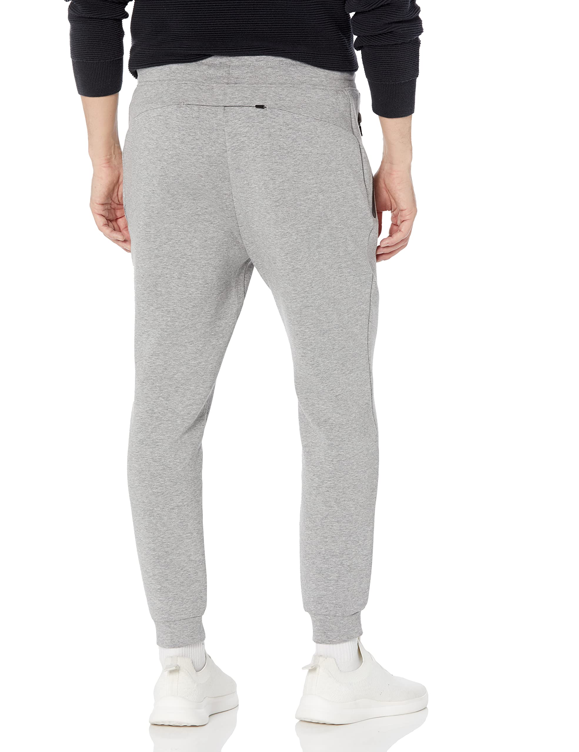 Superdry Men's Training GYMTECH Jogger, Grey Marl, 2XL