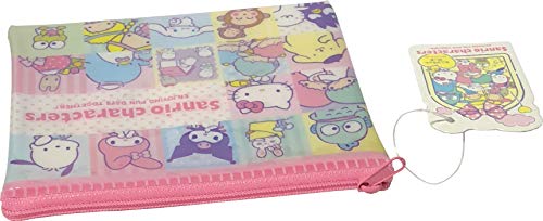 Sanrio Characters Accessories Cosmetic Flat vinyl Mini pouch Zipper Case Bag 14×12cm (MIX)